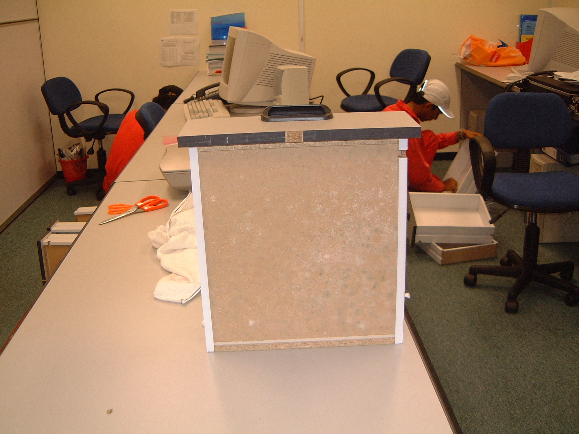 Mold removal from affected surfaces. - Big Red Singapore